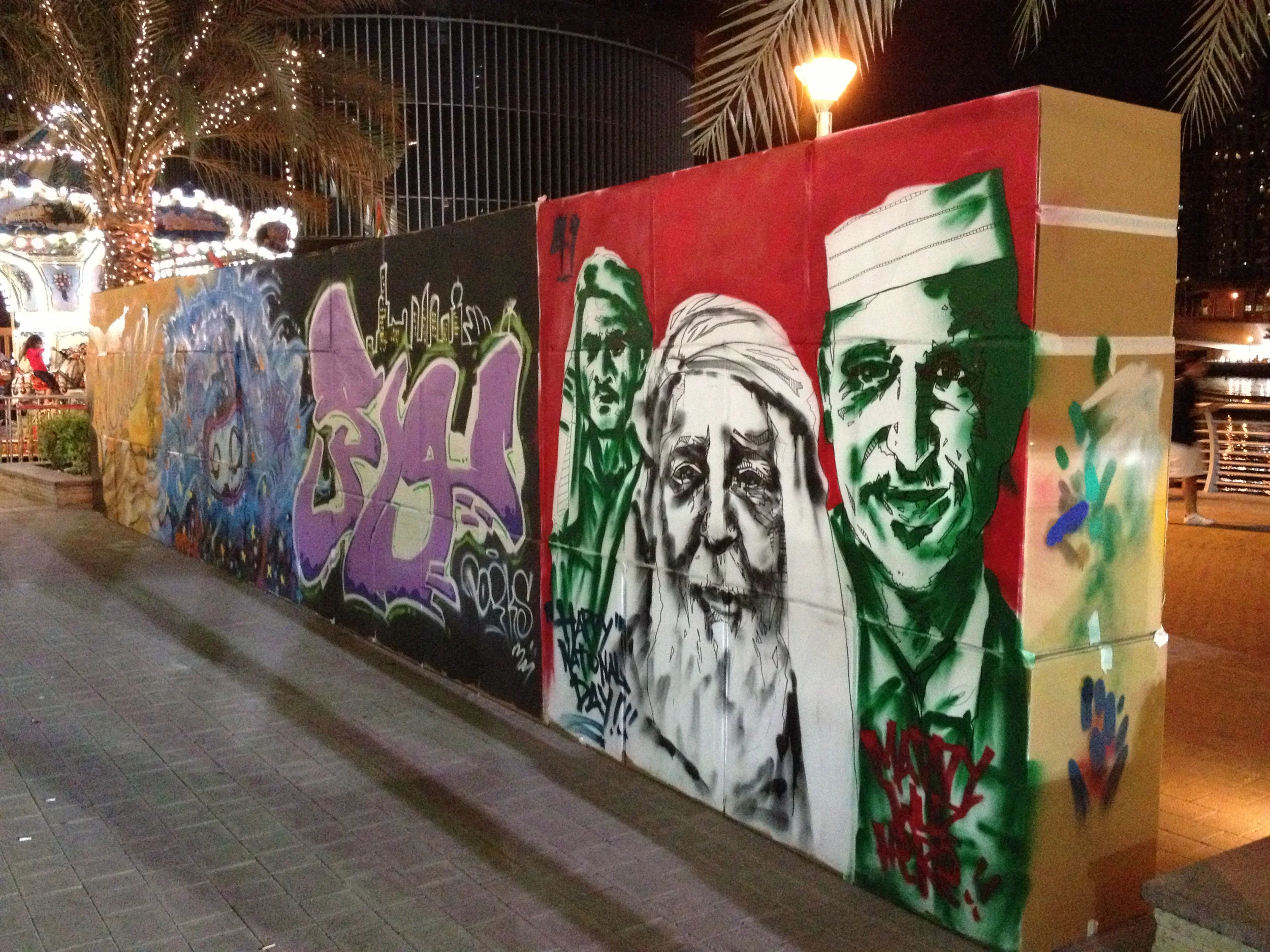 Maddy Butcher, British street artist, illustrator & painter, Dubai UAE ...