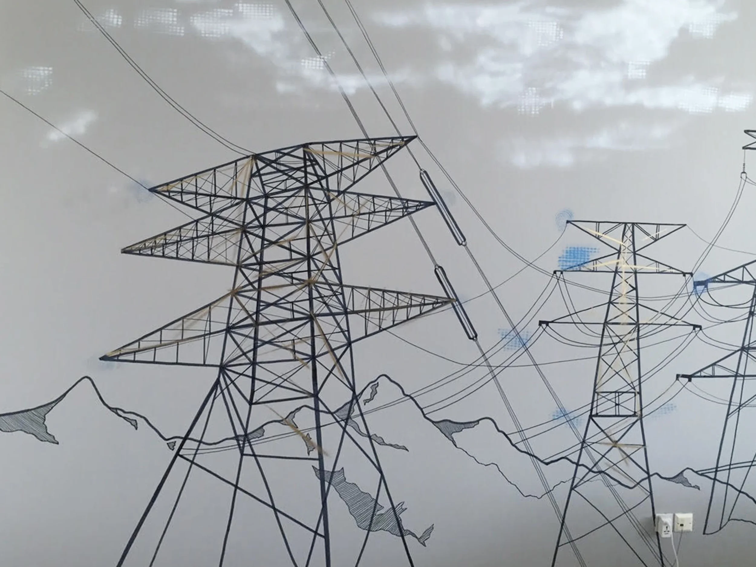 Maddy Butcher, British street artist, illustrator & painter, Dubai UAE ...