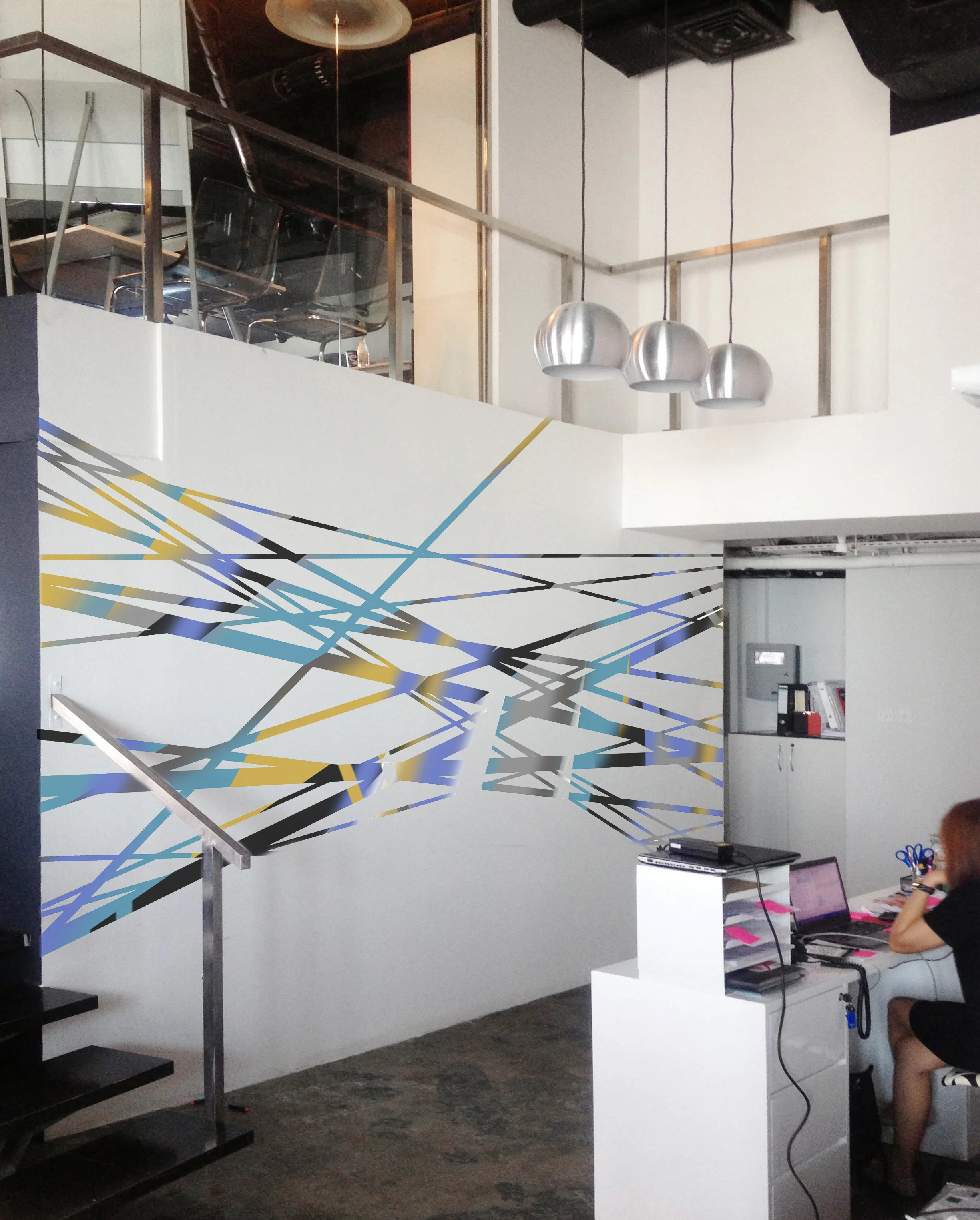 Maddy Butcher, British street artist, illustrator & painter, Dubai UAE ...