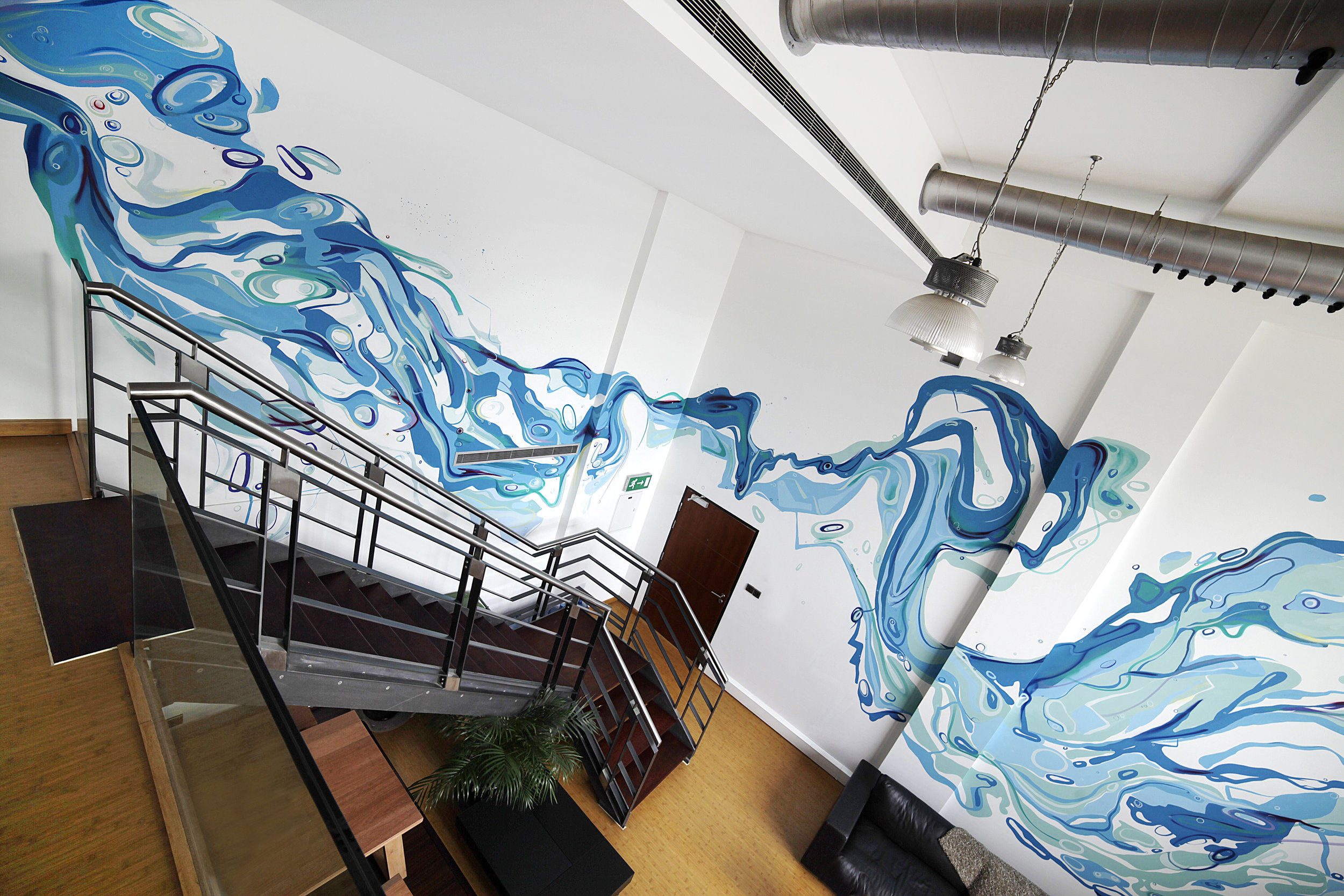 Maddy Butcher, British street artist, illustrator & painter, Dubai UAE ...