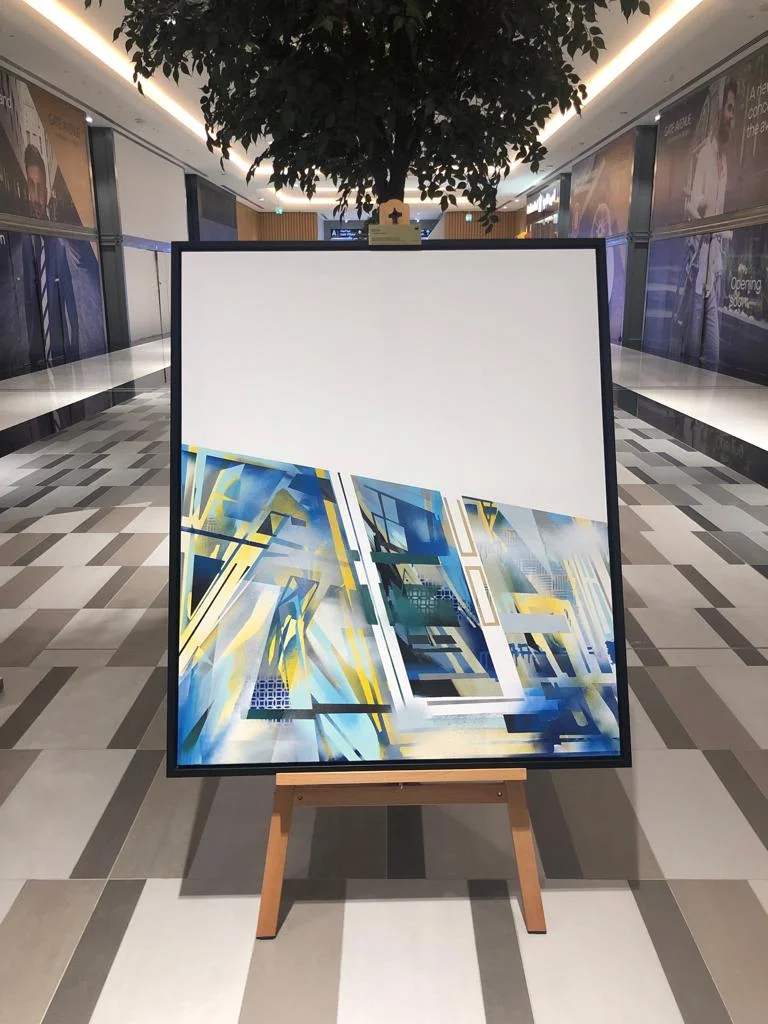 Maddy Butcher, British street artist, illustrator & painter, Dubai UAE ...