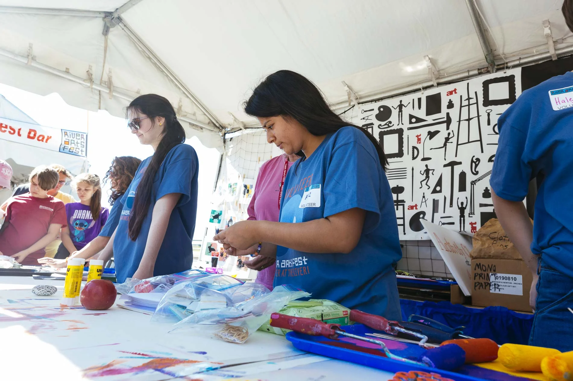Hands-On Art Activity — River Arts Fest