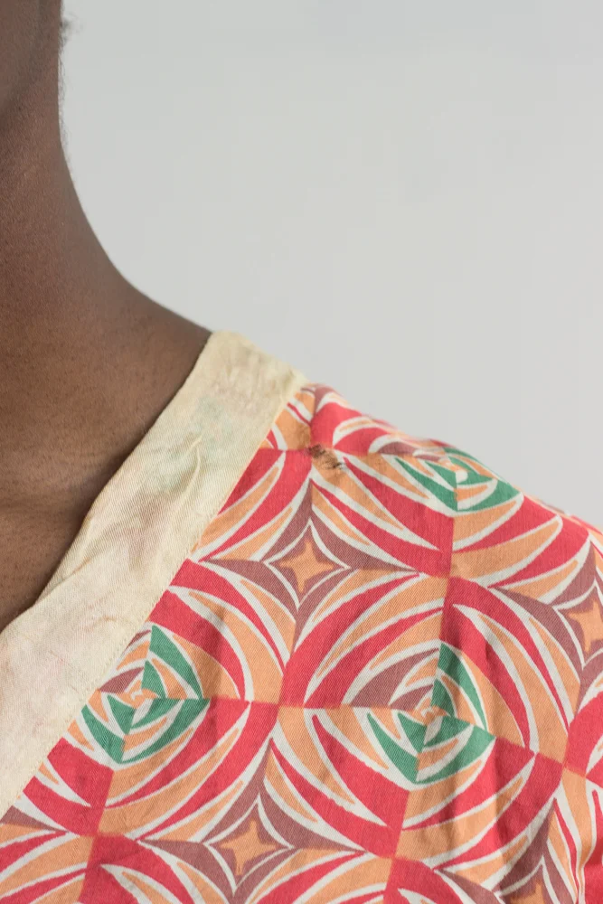 1920s Art Deco Print Pongee Silk Lounge Pajamas — Wayward Collection