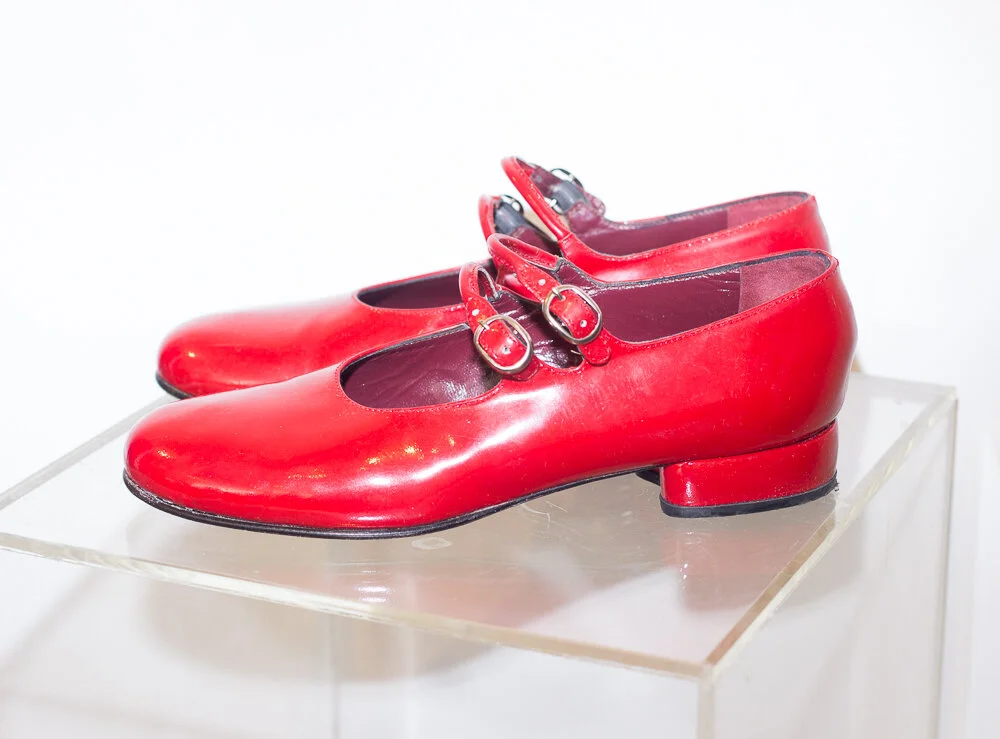 1970s Italian Red Patent Leather Mary Janes — Wayward Collection