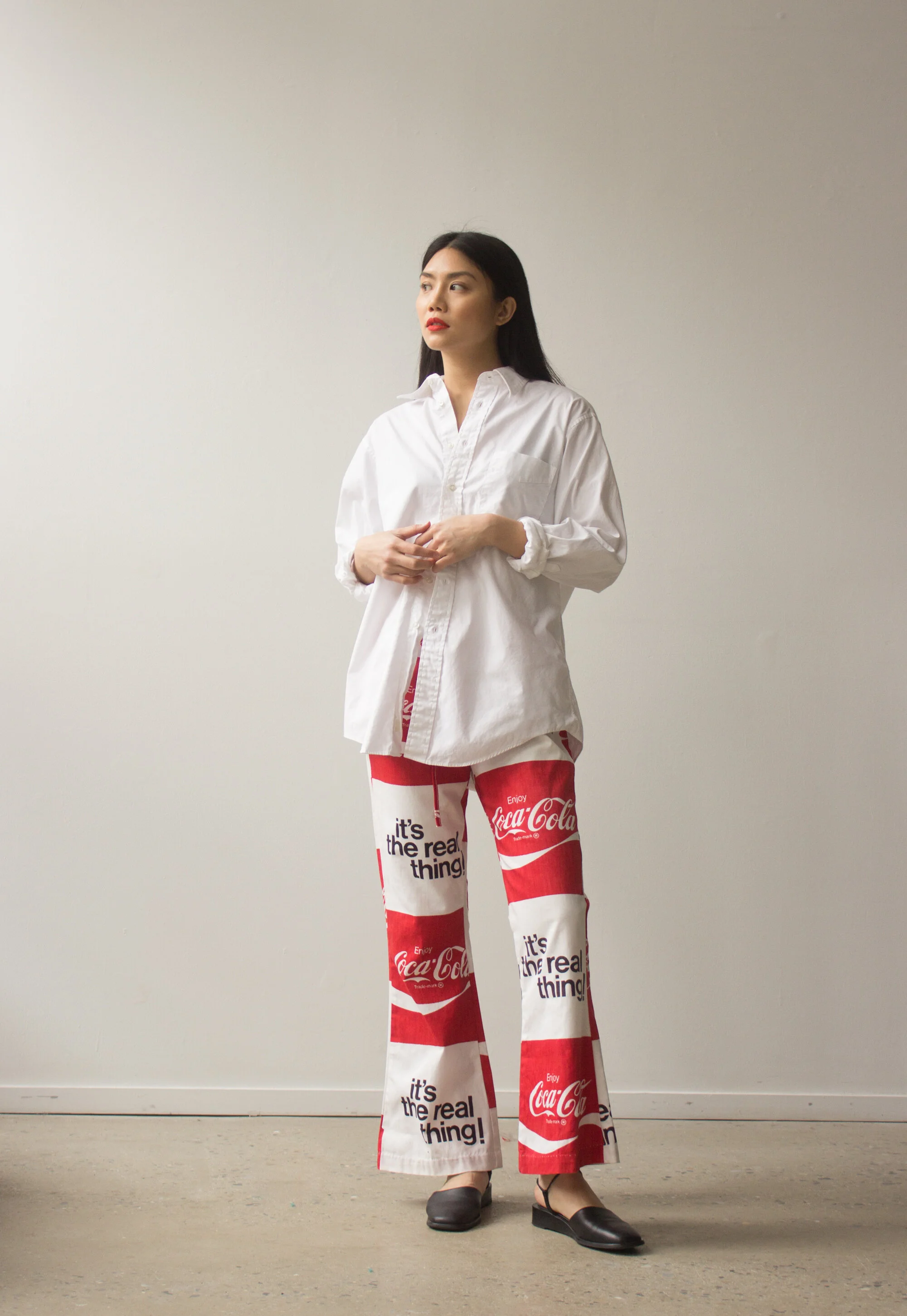 ON HOLD 1970s Coca Cola Cotton Bell Bottom Pants — Wayward Collection