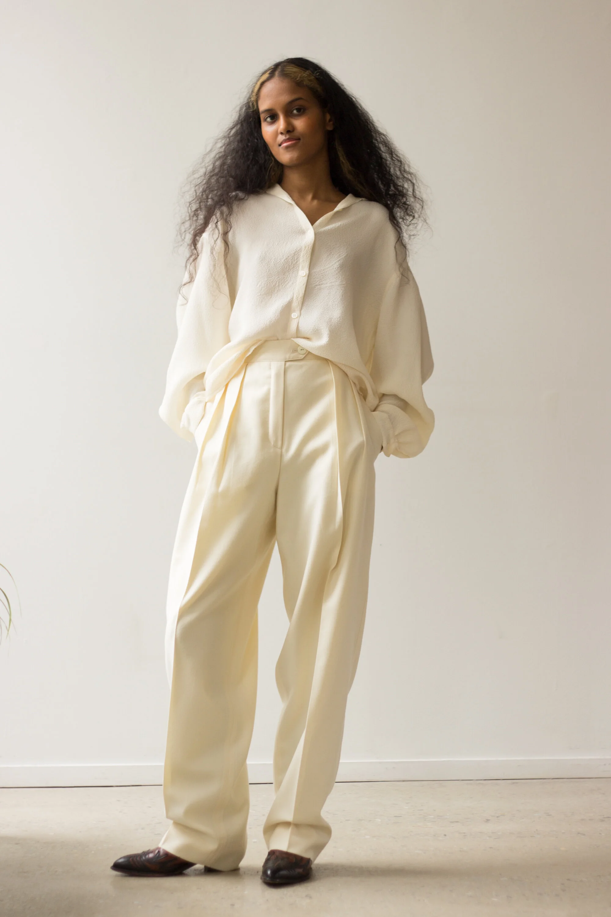 1980s ESCADA Reversible Bouclé Tweed Wrap Coat — Wayward Collection