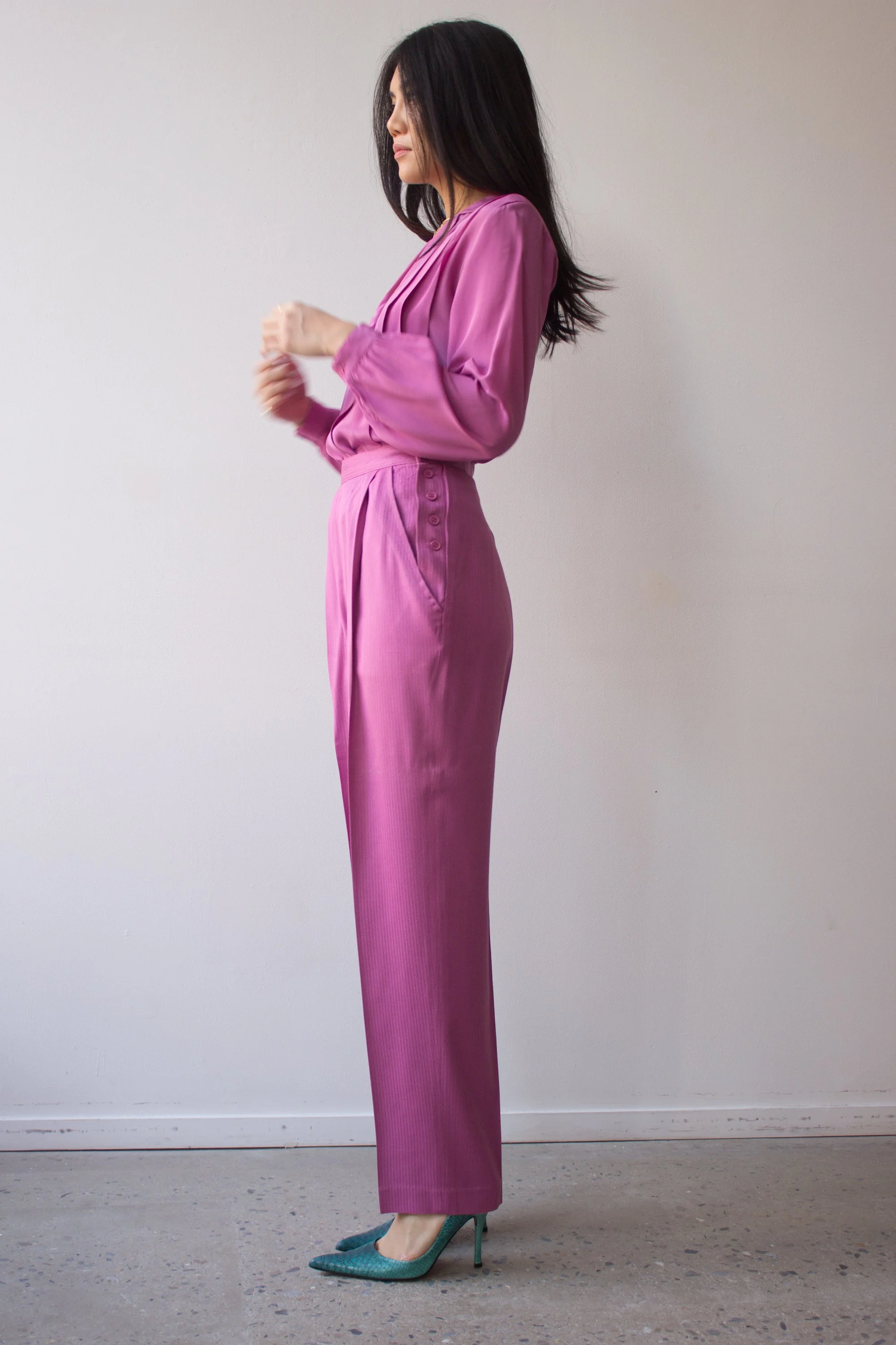 1980s Orchid Pink Matching Set — Wayward Collection