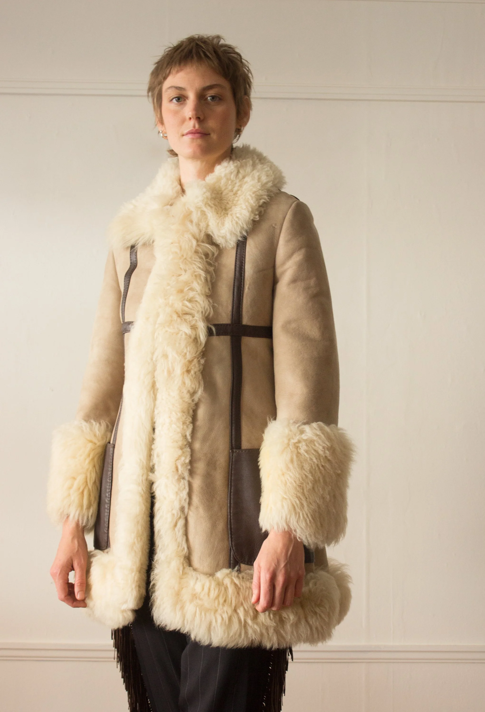 1970s Turkish Shearling Penny Lane Coat — Wayward Collection