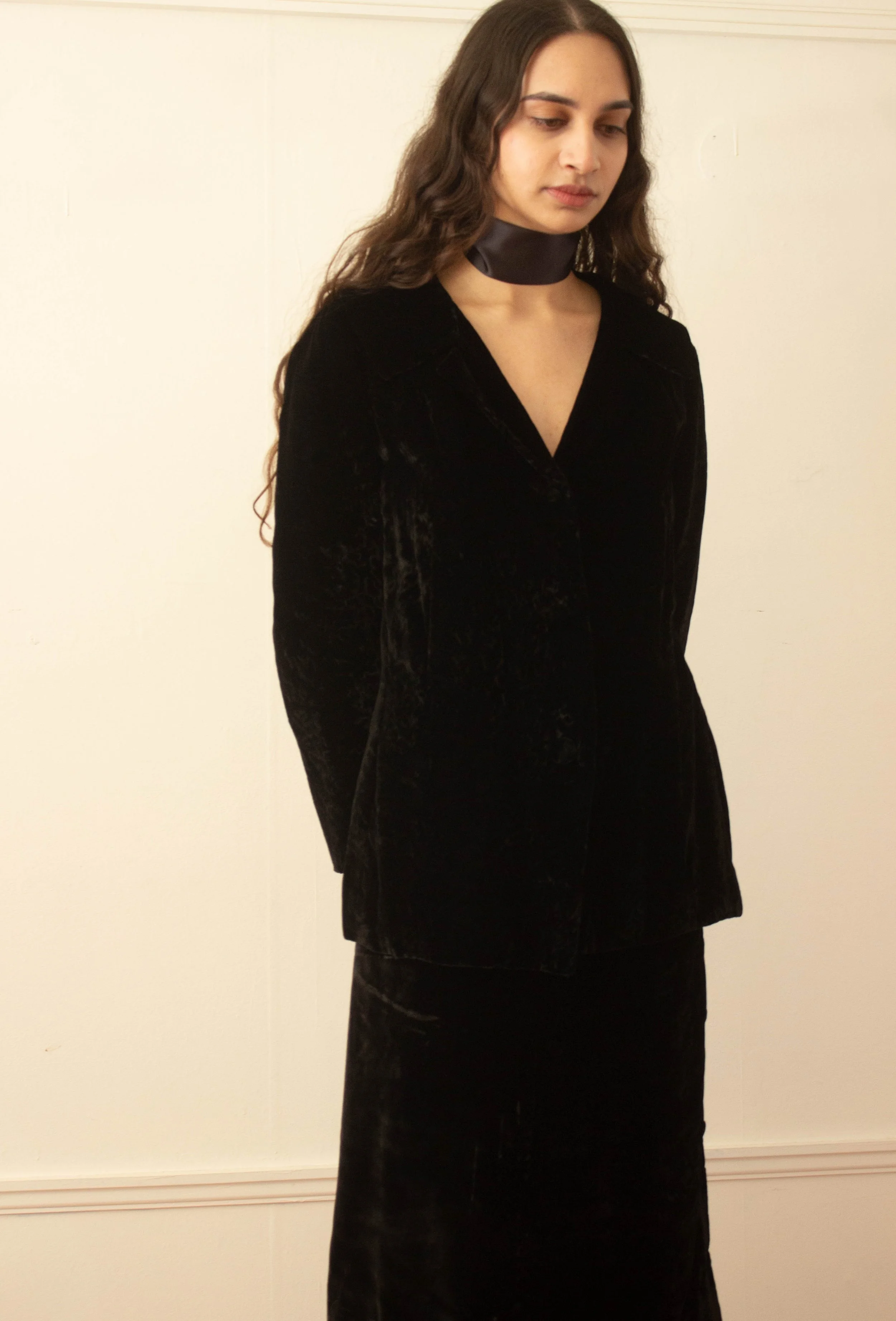 1960s Christian Dior Silk Velvet Suit — Wayward Collection