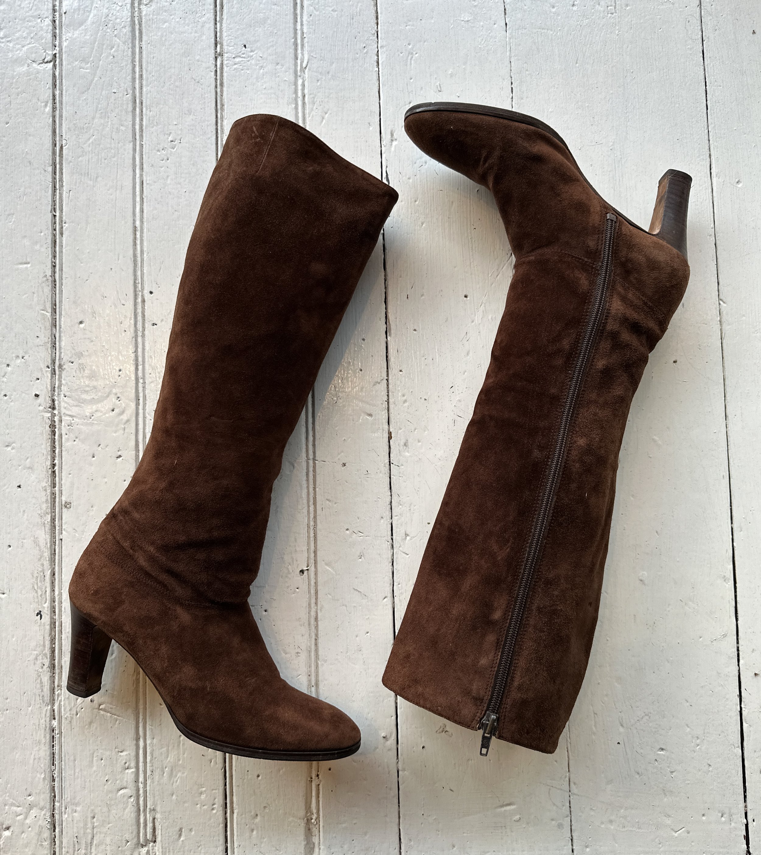 Italian Suede Boots For Women
