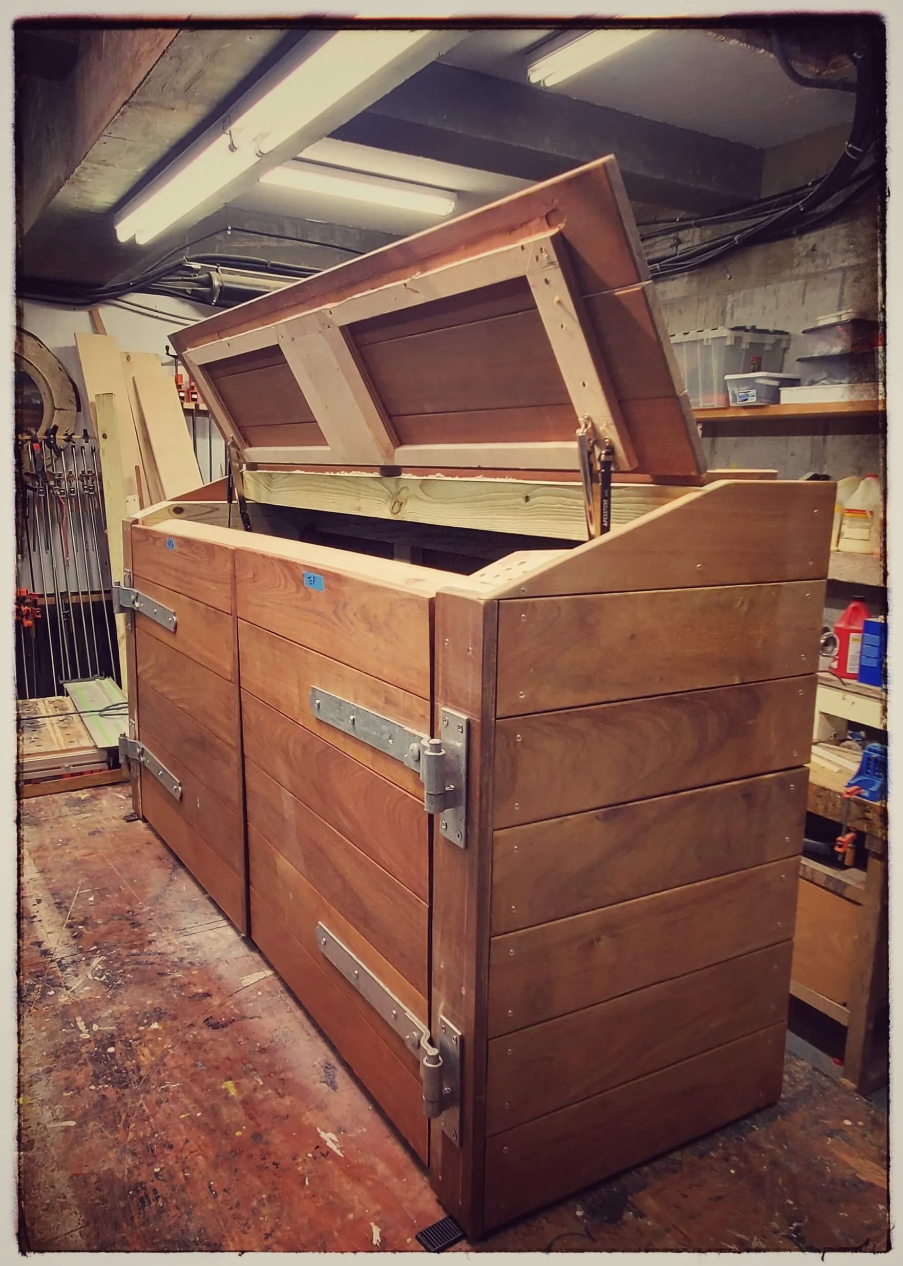 Custom Garbage Bin for a Co-op — The Sinotique Group