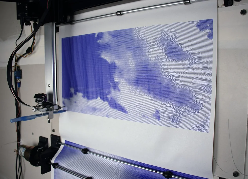 cloud drawing device — David Bowen