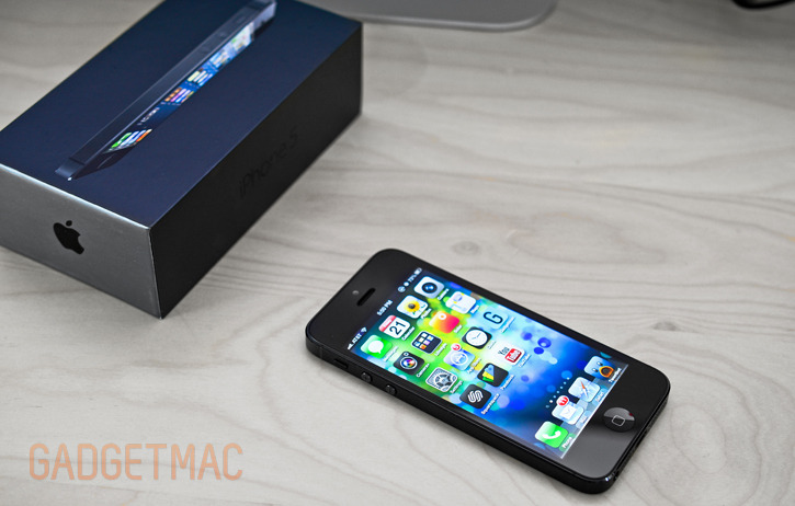 Black Iphone 5 Box