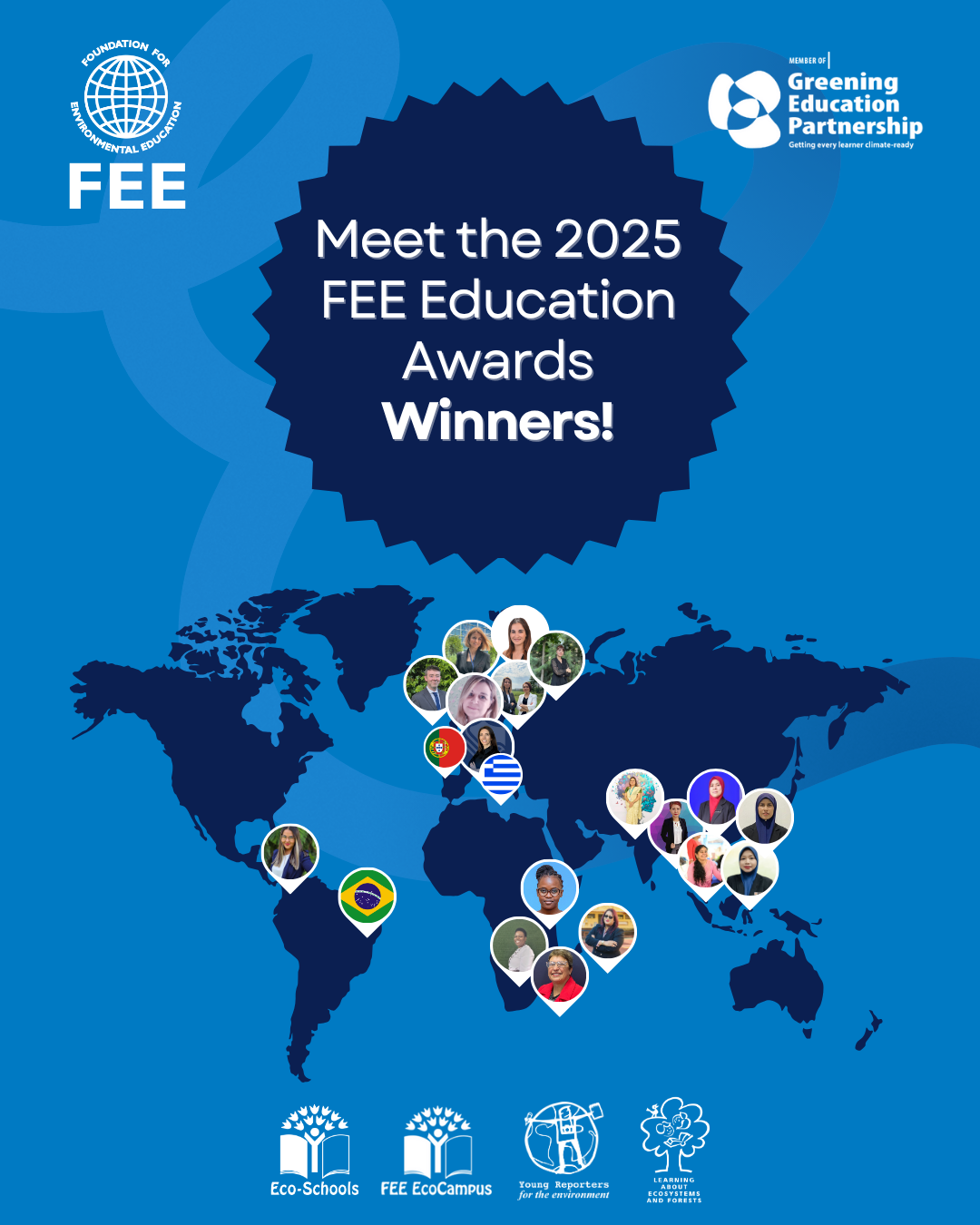 FEE Education Awards: Over the Years — Foundation for Environmental ...