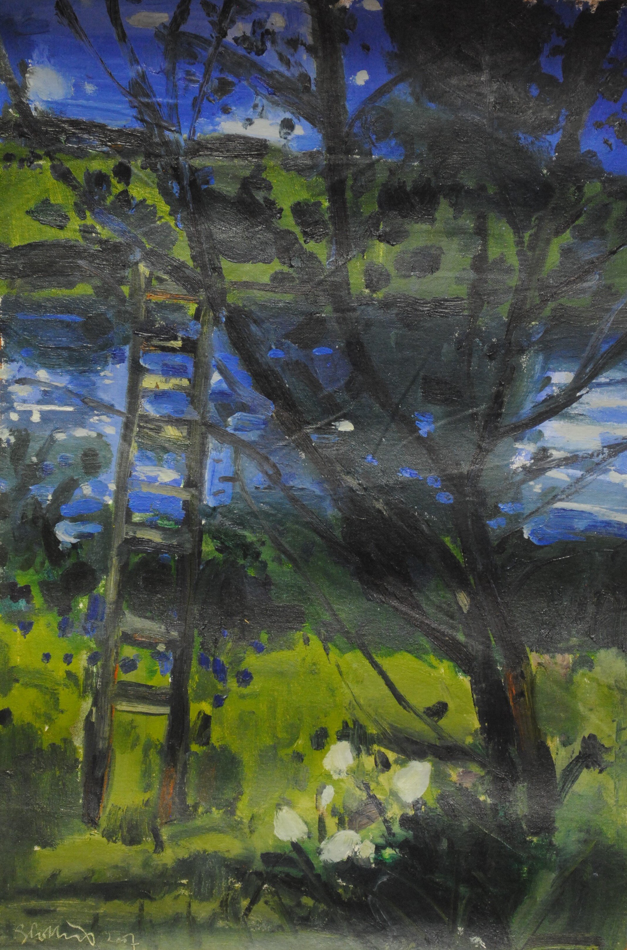 Gerard Collins - Apple Picking by the Lake — Cobalt Art Gallery