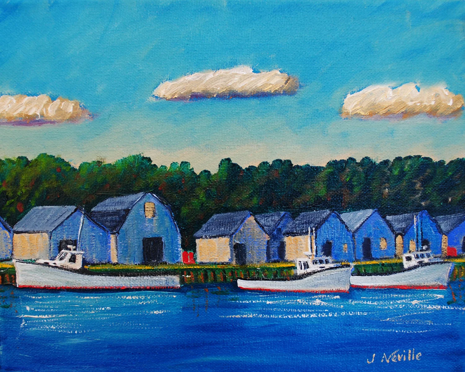 John Neville Painting