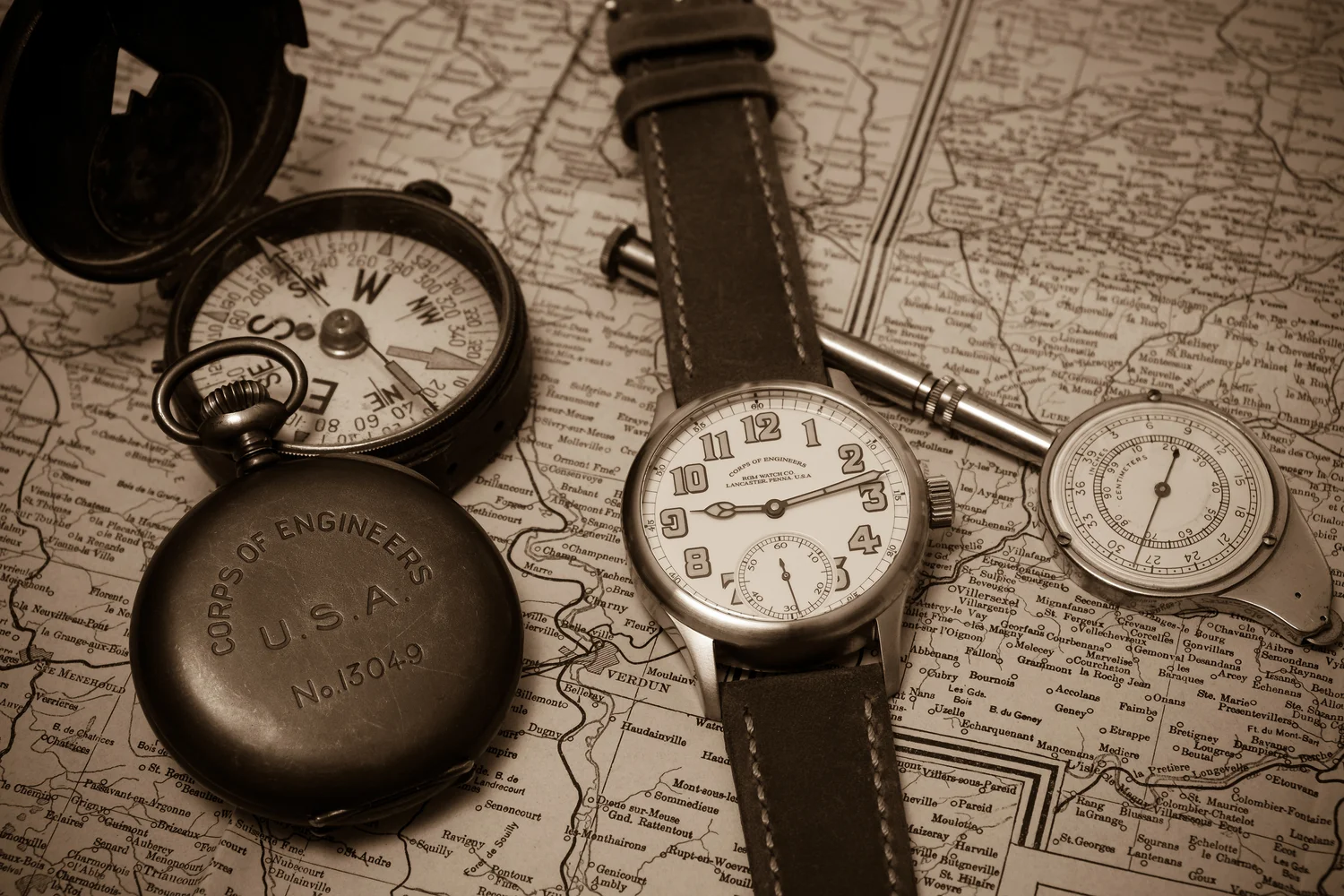 801-COE "Corps of Engineers" — RGM Watch Co.