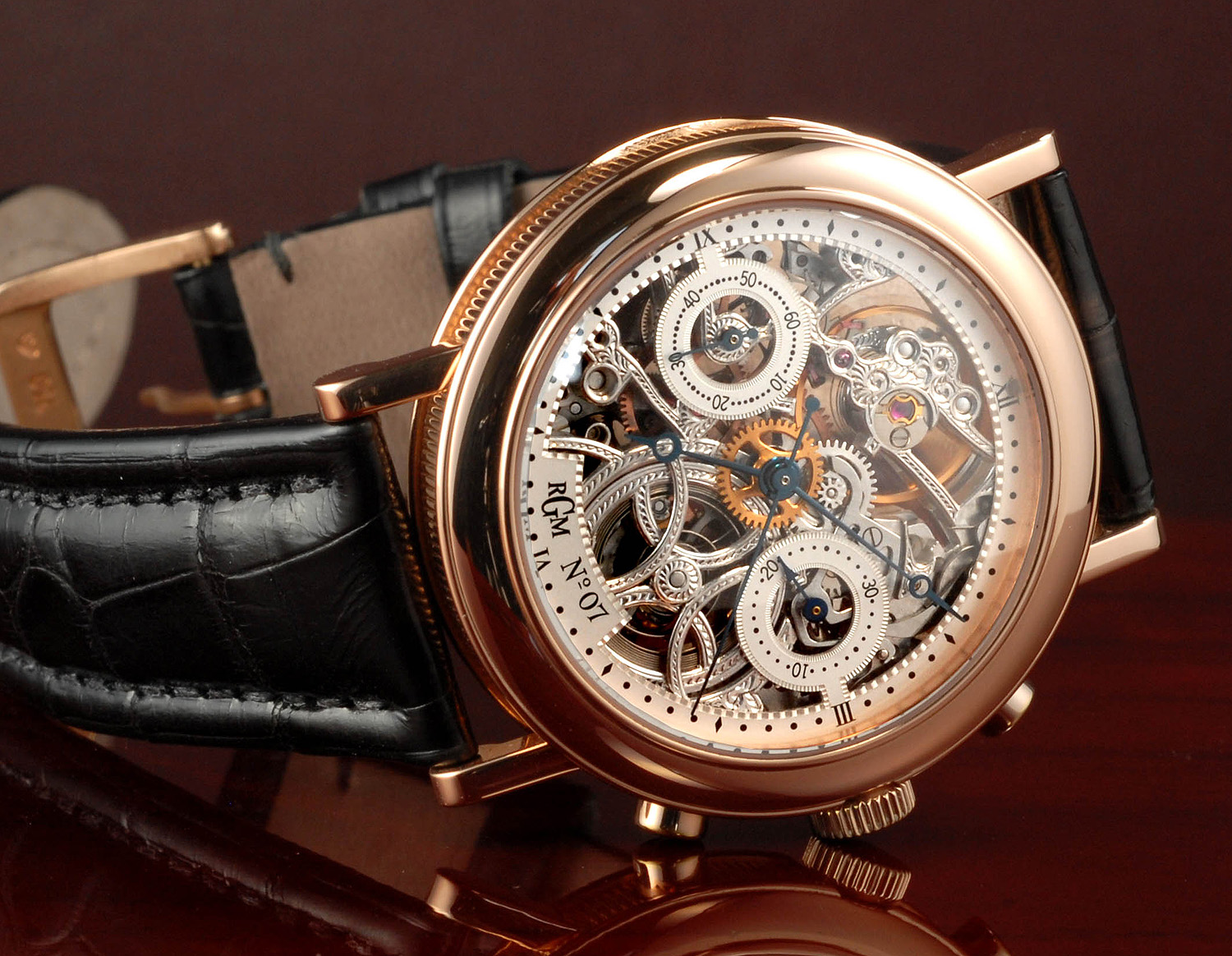 RGM from the past, model 105-S Skeleton Chronograph — RGM Watch Co.