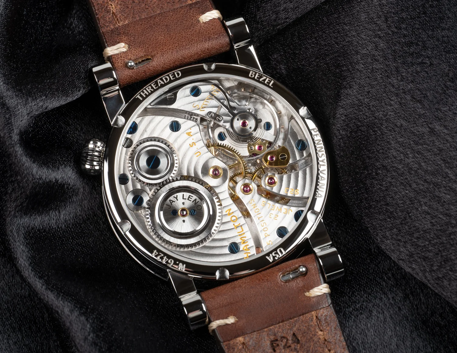 Jay Leno visits RGM — RGM Watch Co.