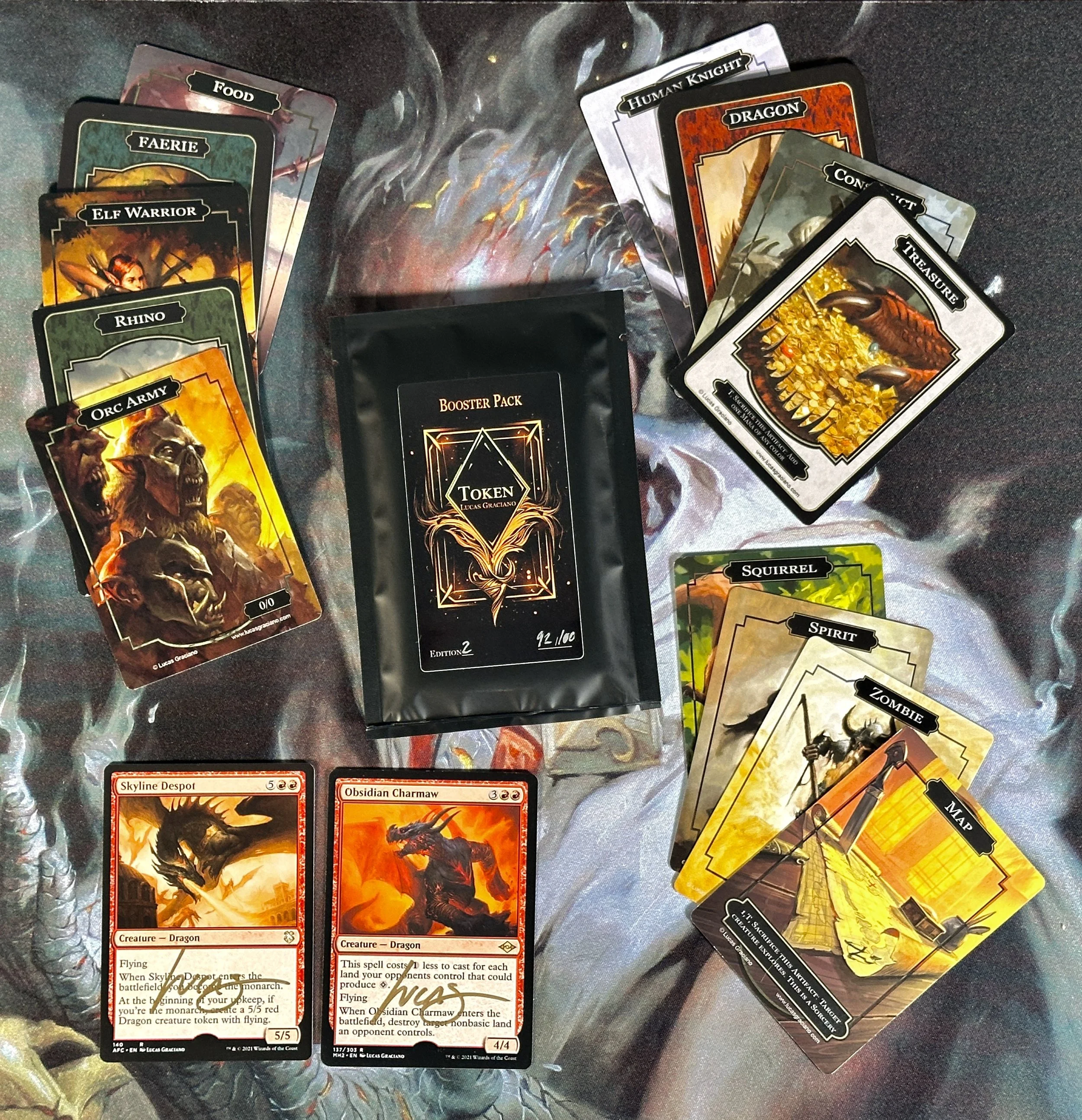 Booster Pack - Edition: 4 — The Art of Lucas Graciano