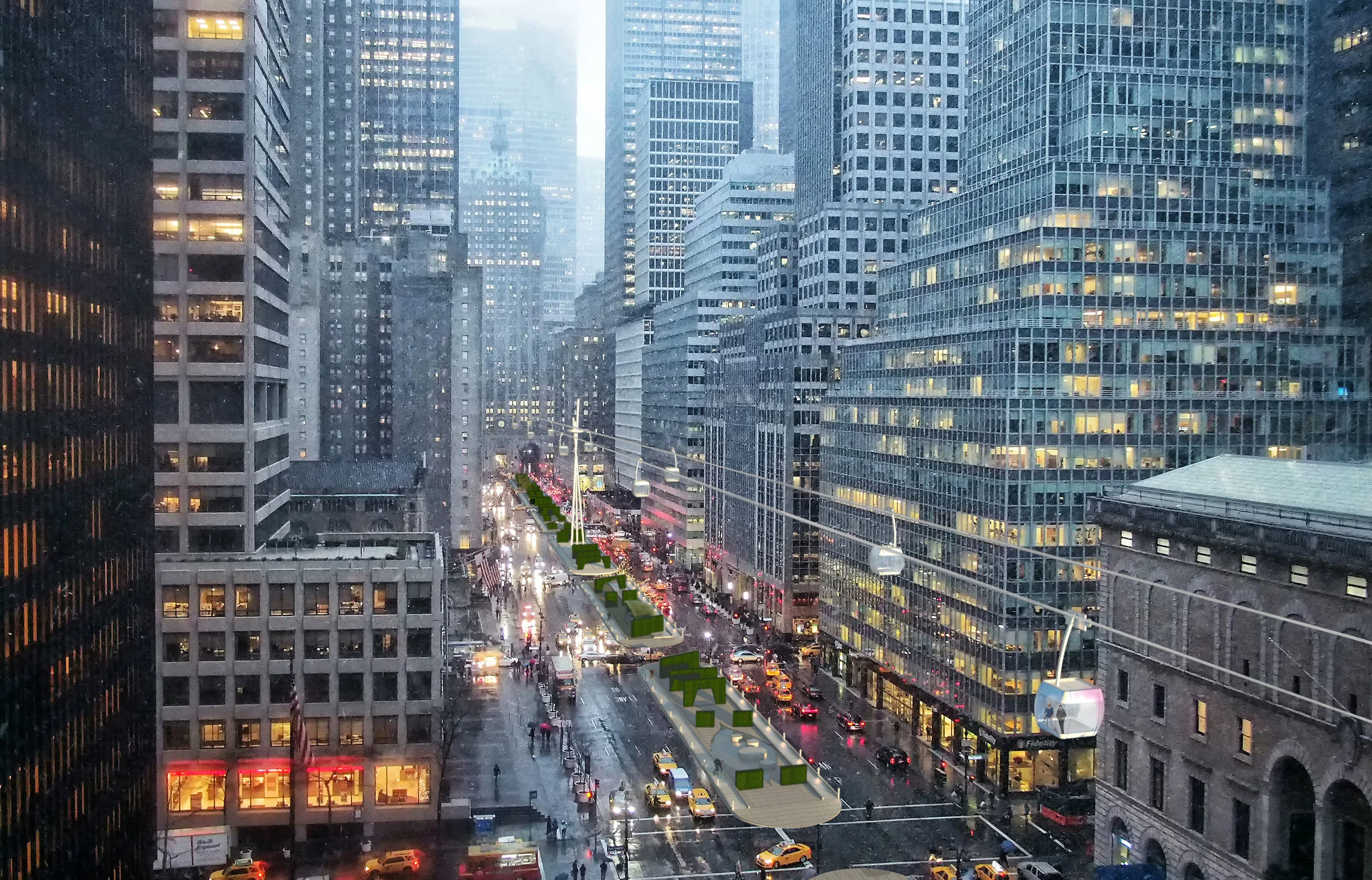 Park Avenue Median — TRA Studio Architecture