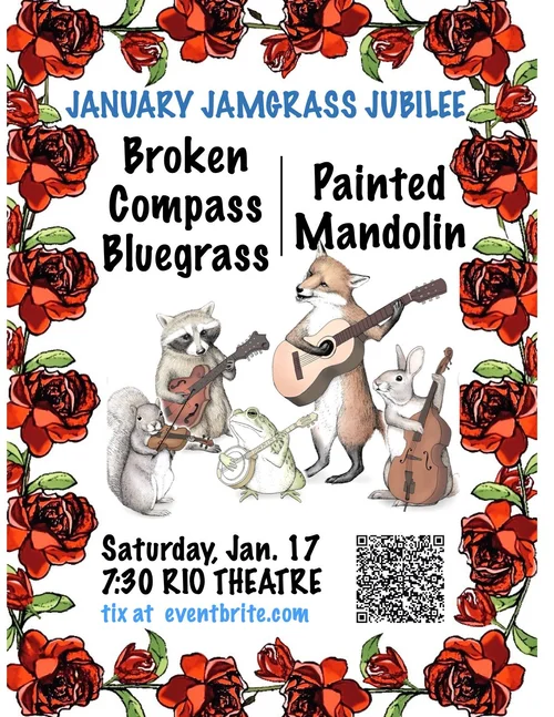 Painted Mandolin / Broken Compass Bluegrass — Rio Theatre for the ...