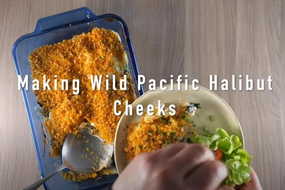 Scalloped Wild Pacific Halibut Cheeks — Wild Pacific Halibut