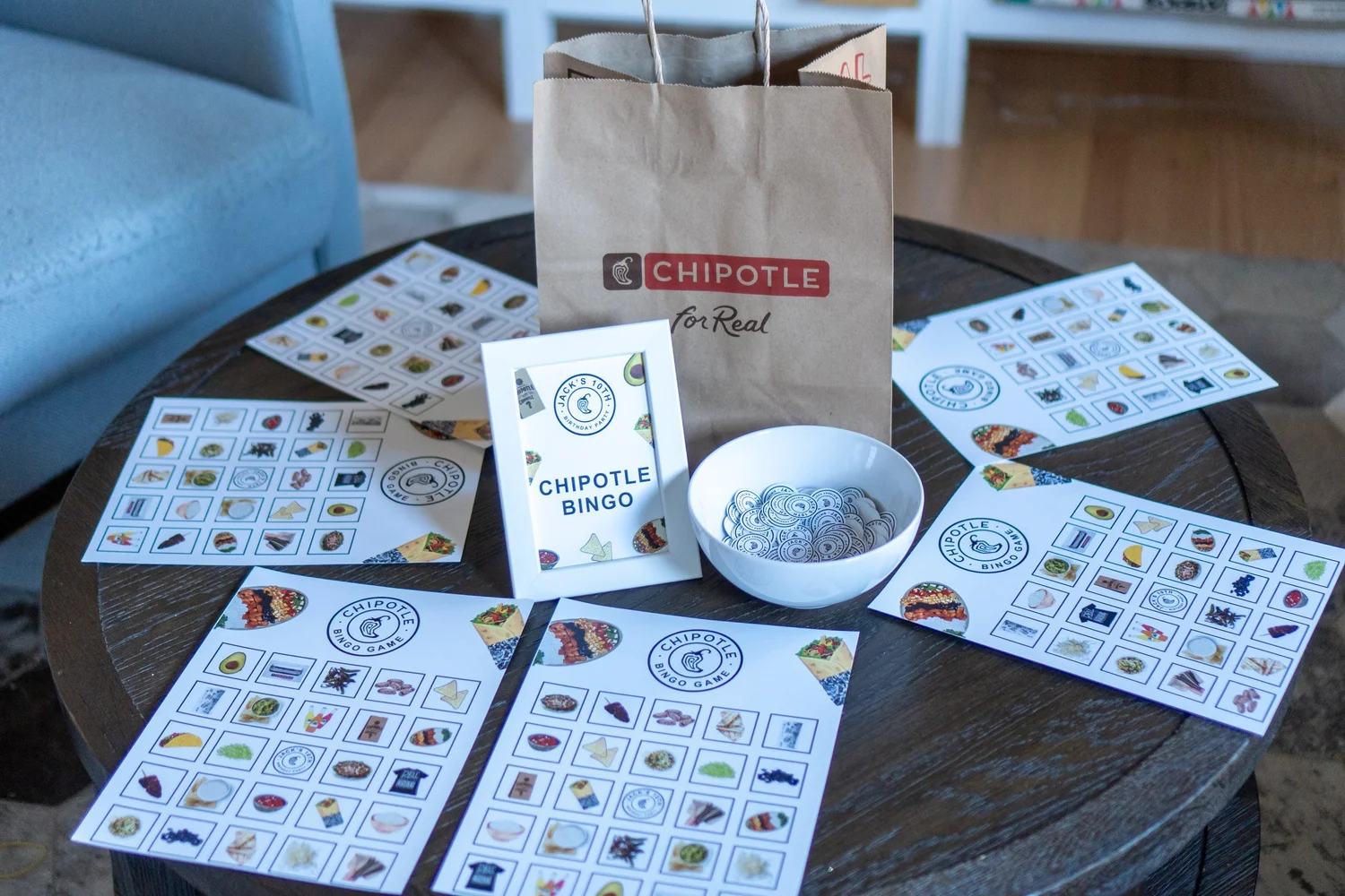 Chipotle Themed Birthday Party — Red Wine & Glue Sticks