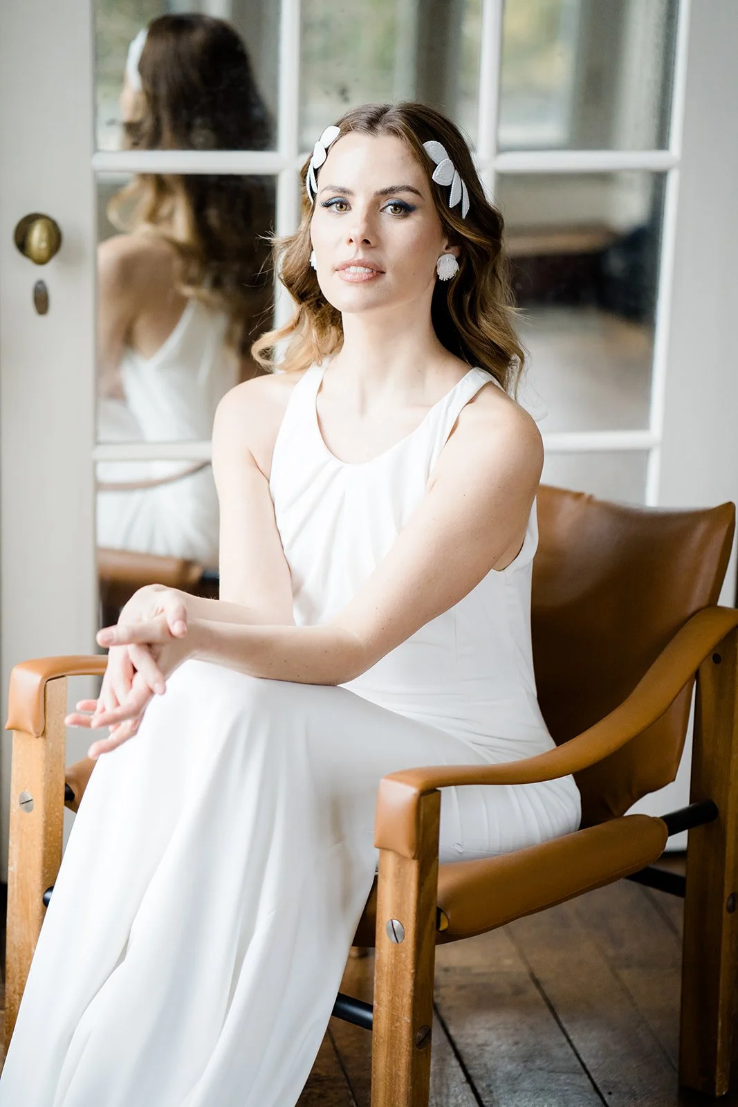 Intricately hand beaded bridal hair combs | Victoria Fergusson Accessories