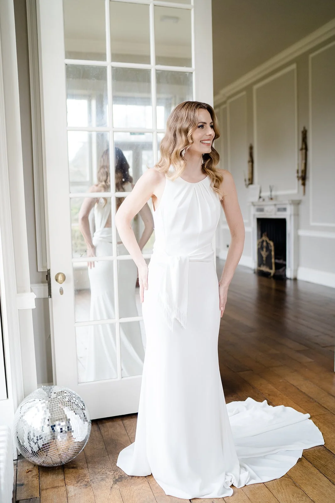 Beaded fringe bridal sash | Victoria Fergusson Accessories