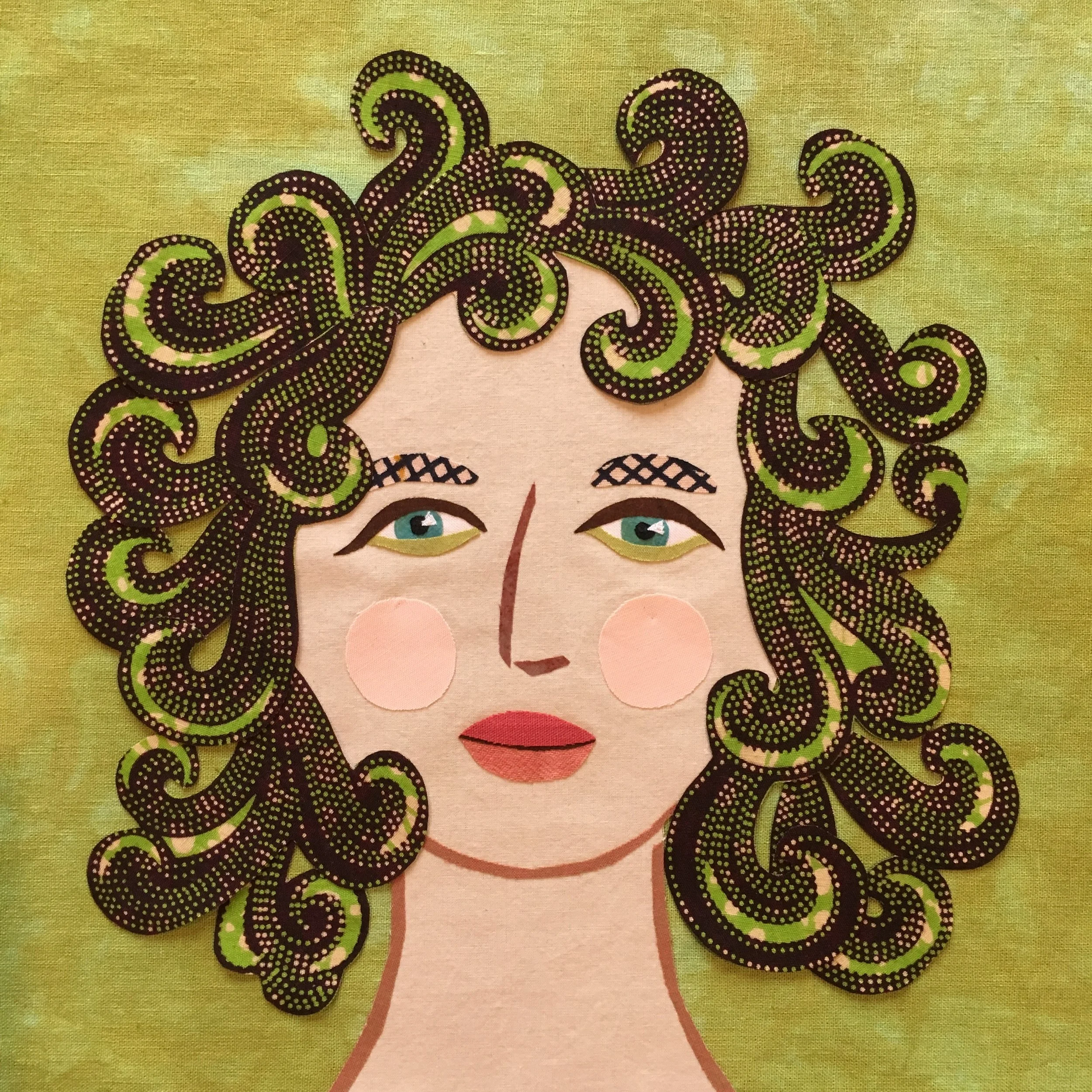 Faces in Fabric Part 6- Frog Lady — Kristin Shields