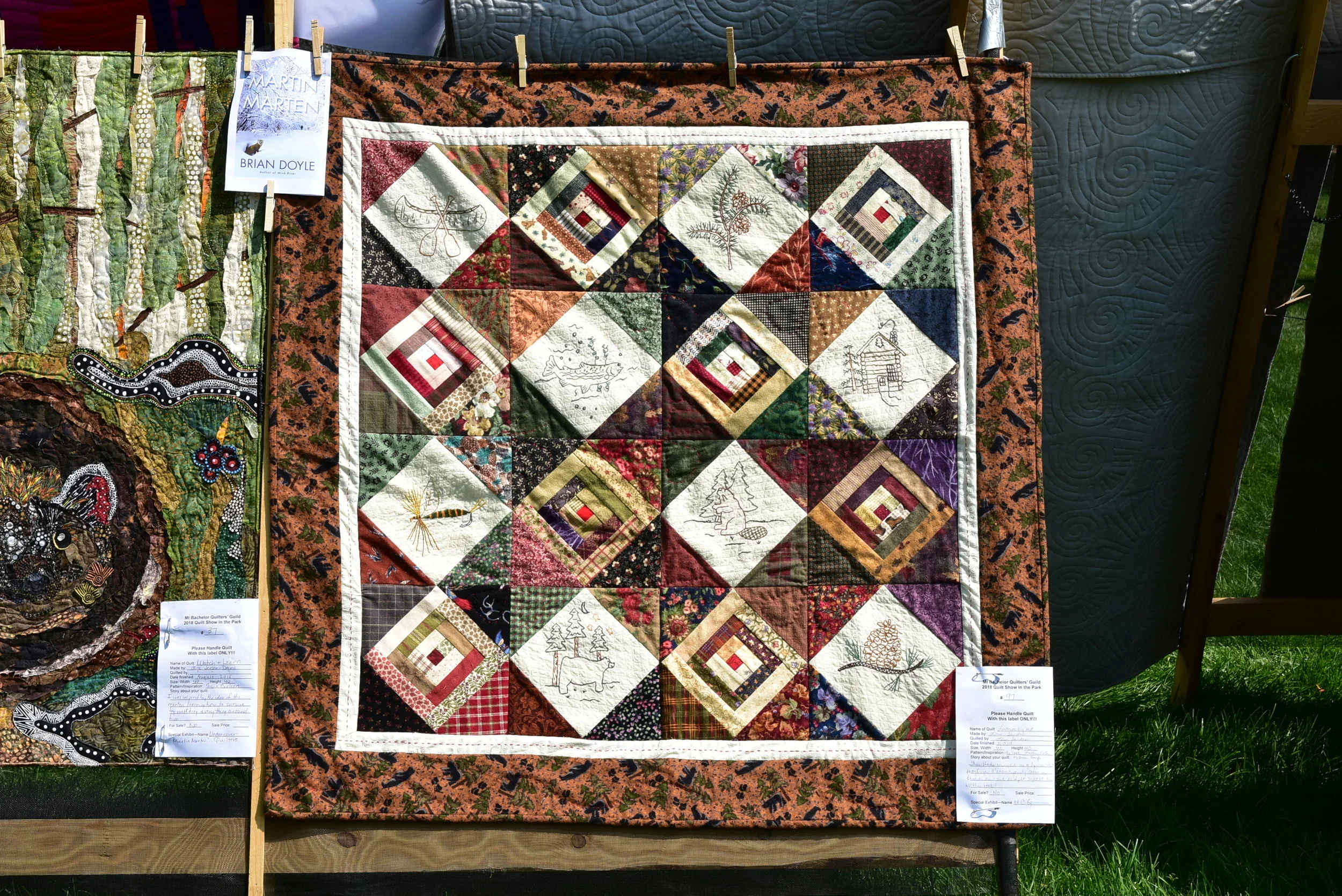Quilt Show in the Park :: Martin Marten Quilts — Kristin Shields