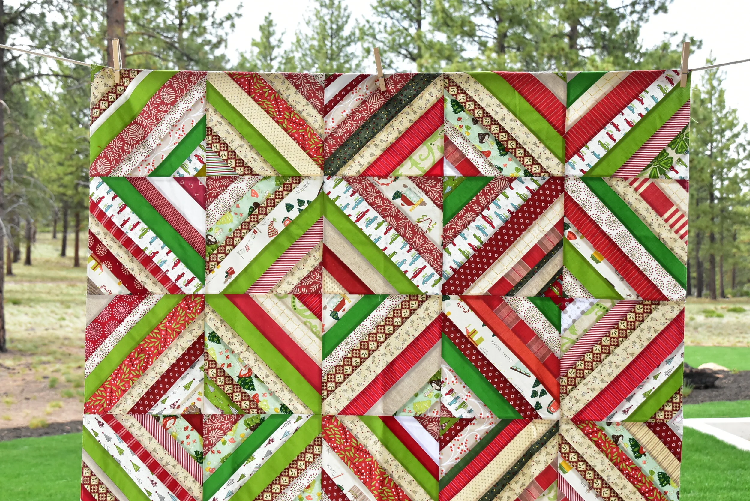 Christmas String Quilt — Kristin Shields