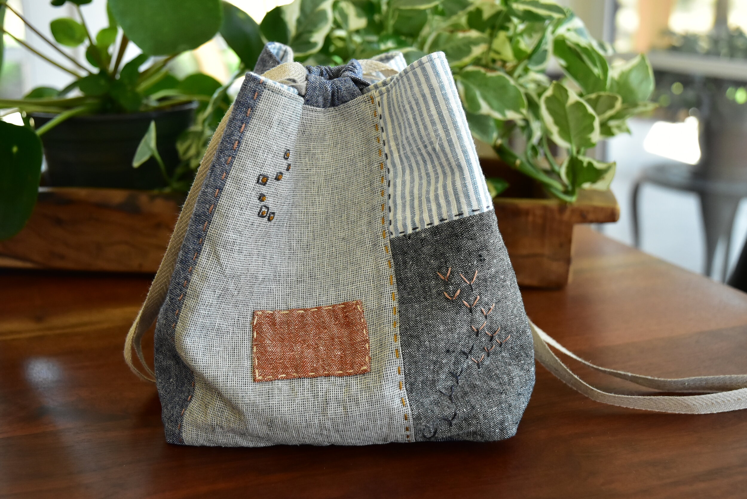 New in the Shop: Patchwork and Hand Stitched Bags — Kristin Shields