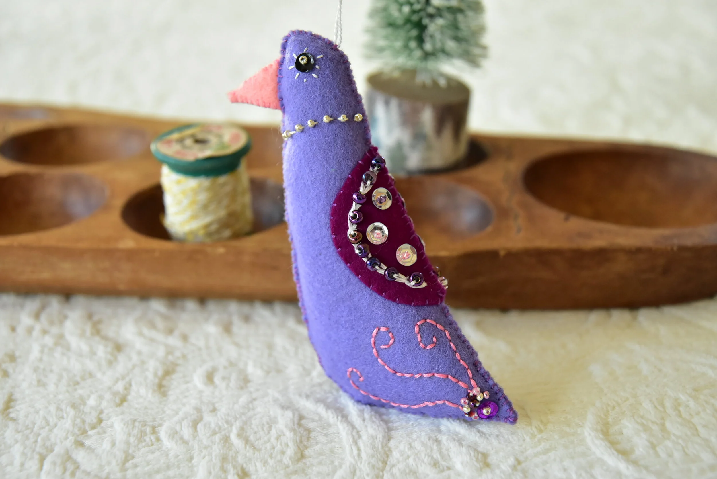 Shop Update :: Hand Stitched Felt Ornaments — Kristin Shields