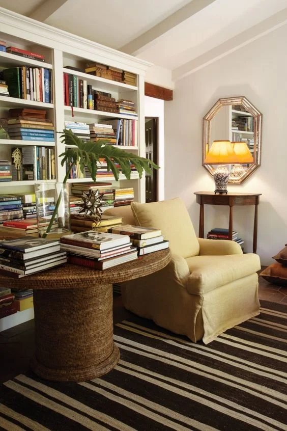 Round Library Tables — Sarah Greenman