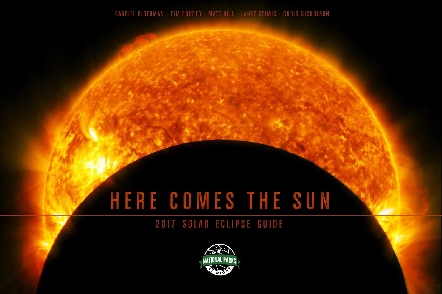 2017 Solar Eclipse Guide — National Parks at Night