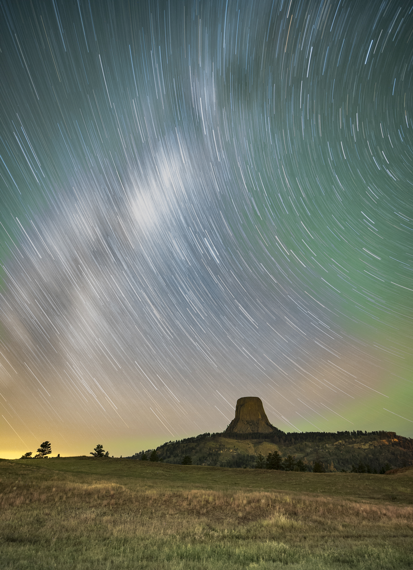 Devils Tower 2019 — National Parks at Night