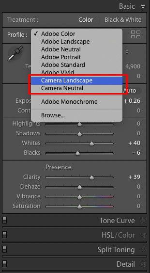 How to Make Your Lightroom Rendering Look Like Your Camera Preview ...