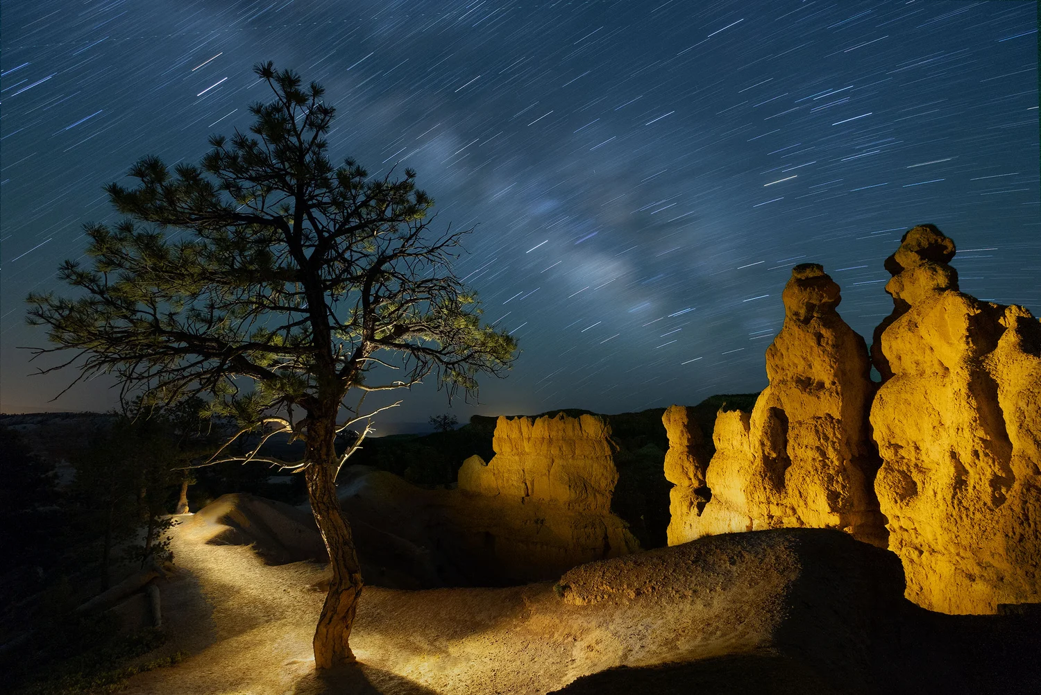 How I Got The Shot: Star Trails Over the Amphitheater, Bryce Canyon ...