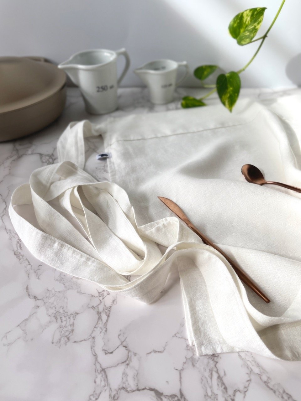 Linen Aprons — Amphitrite Studio
