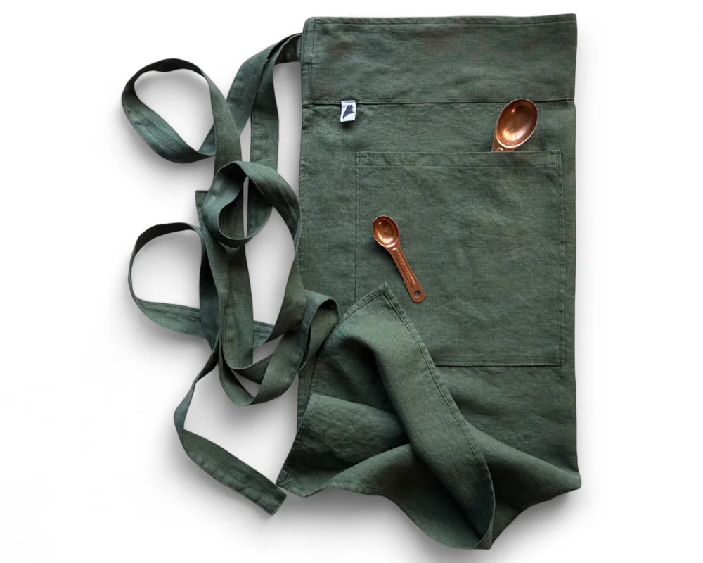 Heirloom Linen Apron Collections — Amphitrite Studio Linens