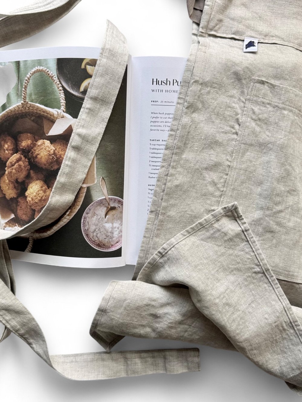 Heirloom Linen Apron Collections — Amphitrite Studio Linens