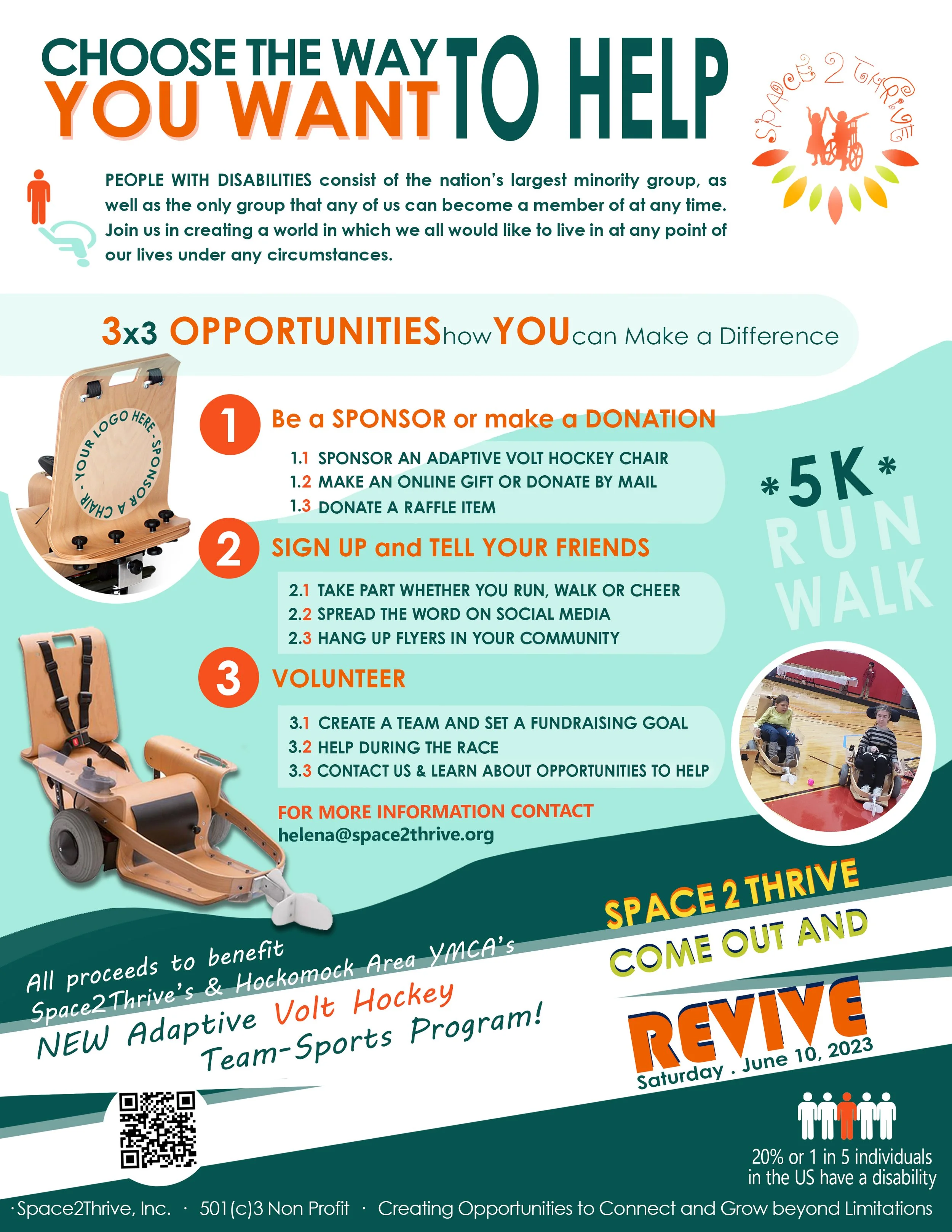 5K Come out and Revive — Space 2 Thrive