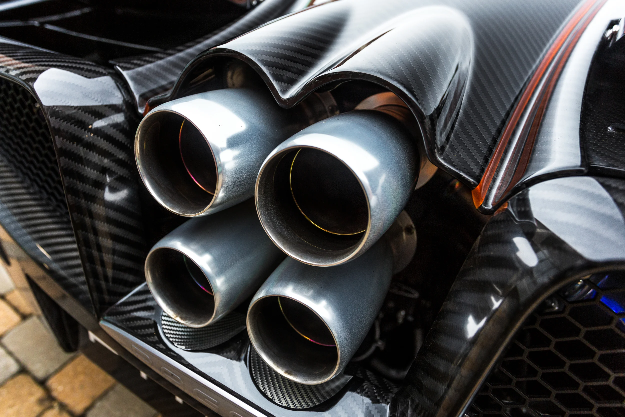 Pagani Huayra Exhaust