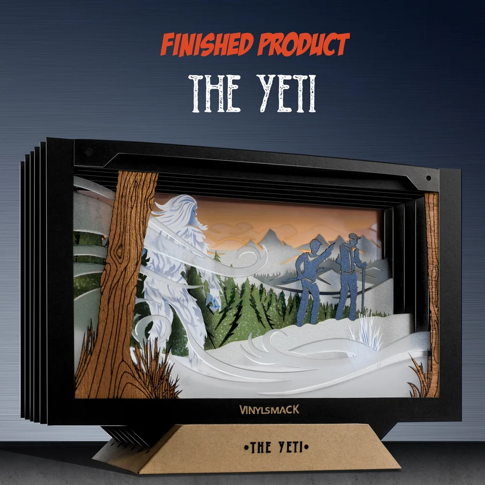 Design Process for The Yeti - MULTIPLANES — WUNDERSMACK | Handcrafted ...