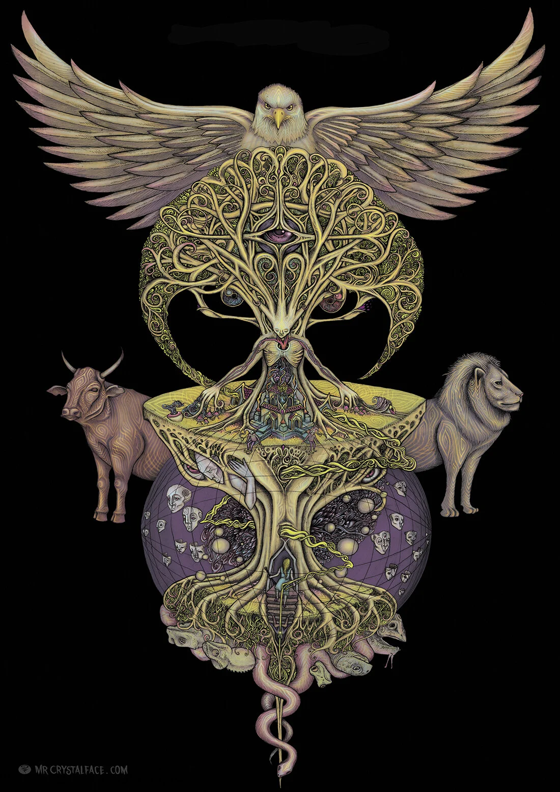 'Face The Abyss' Banners — Mr. Crystalface