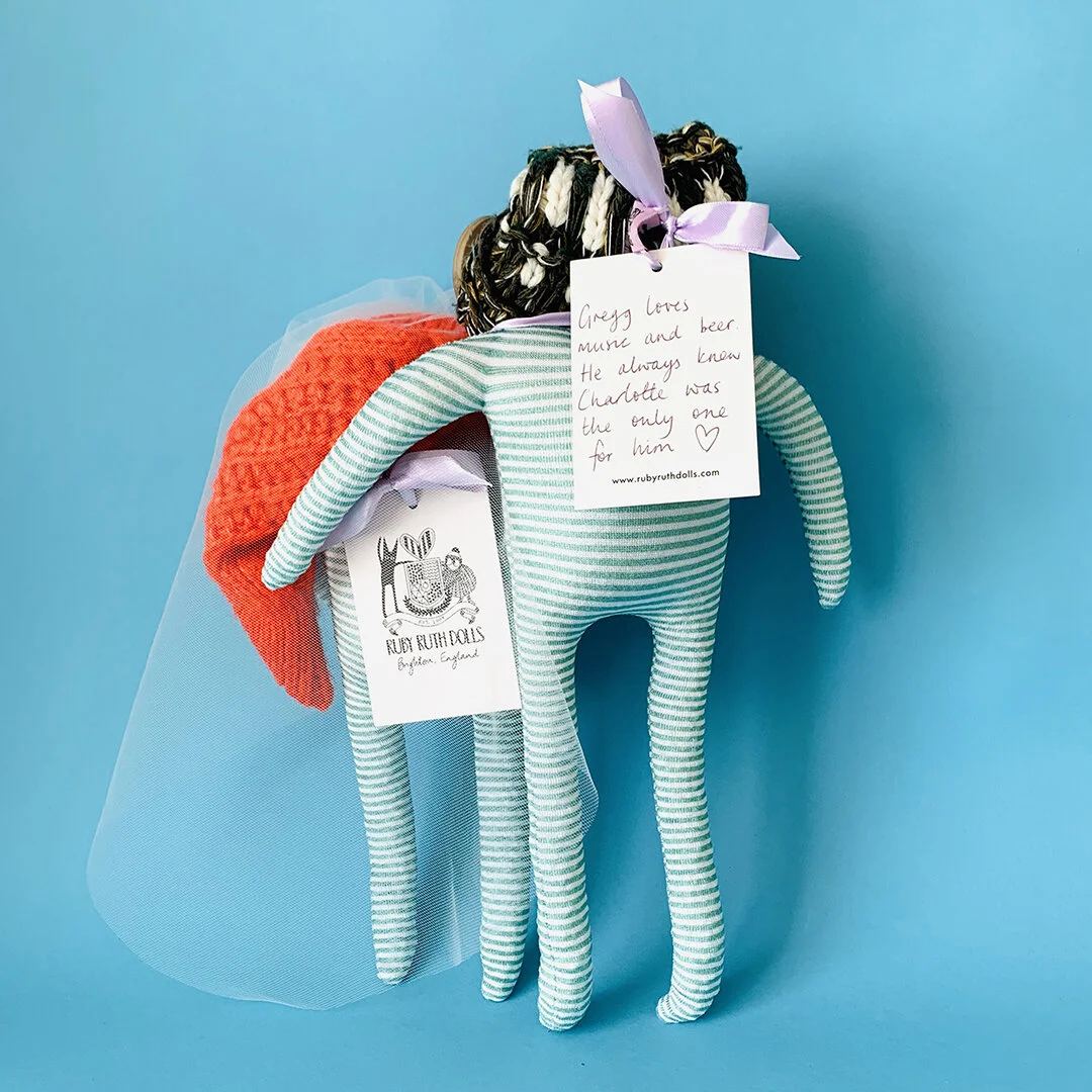 Bespoke Wedding Dolls | Ruby Ruth Dolls