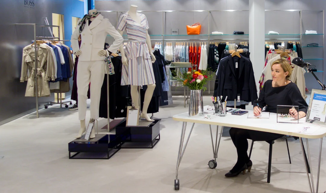 Hugo Boss event — Virginia Romo Illustration