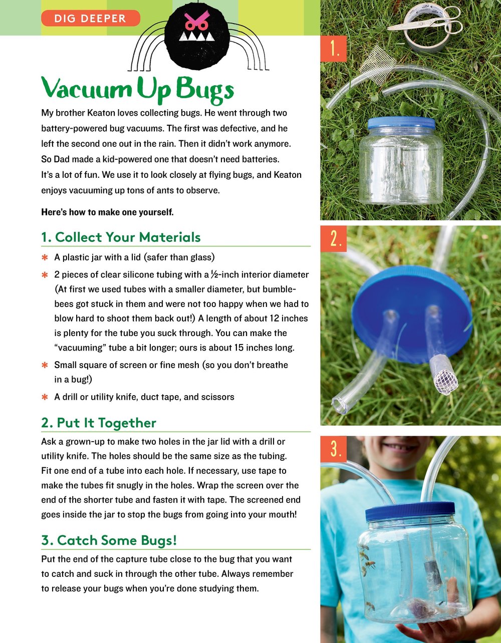Make a Bug Vacuum — Food Garden Life: Edible Garden, Vegetable Garden ...